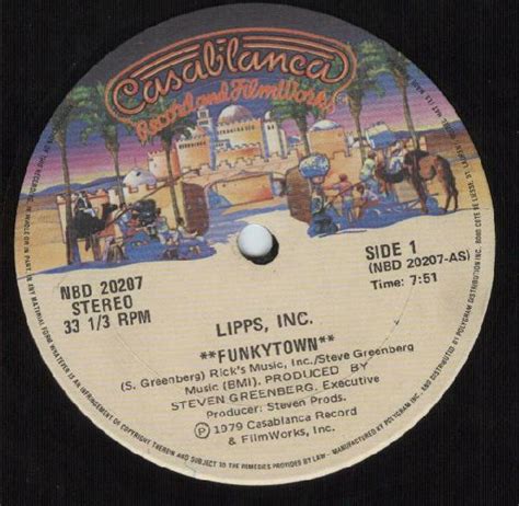 Lipps Inc Funkytown Vinyl 12 33 ⅓ Rpm Single Sided 1979 R970675 Discogs