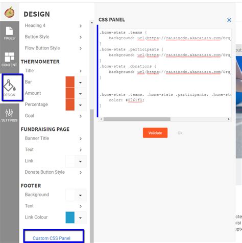 Customizing Fundraising Stats Counters Widgets