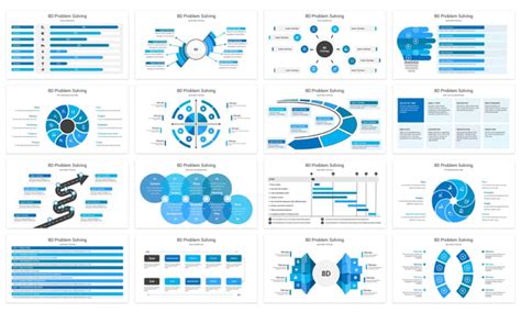 8d Problem Solving Powerpoint Template Incl 8 Steps And 9 Step Process