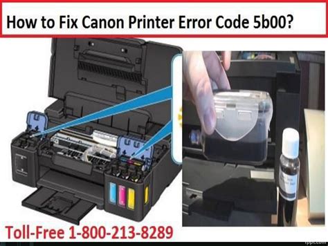 Fix Canon Printer Error Code 5b00 By 18002138289