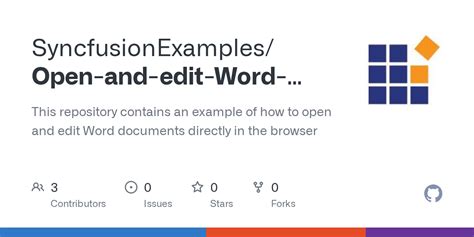 Open And Edit Word Documents Directly In The Browser Using Reactreadmemd At Master