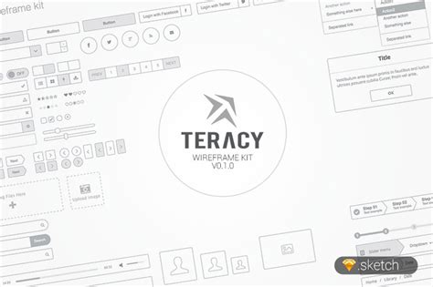 free teracy wireframe ui kit for sketch teracy s blog