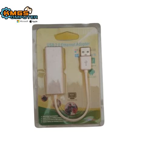 Jual USB LAN Adapter Converter USB To LAN USB To Ethernet RJ45 Kabel Shopee Indonesia