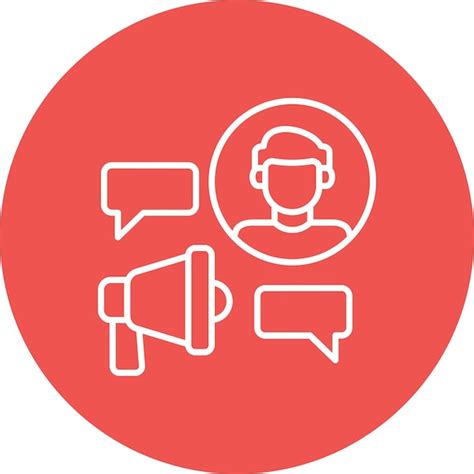 Premium Vector Campaign Icon