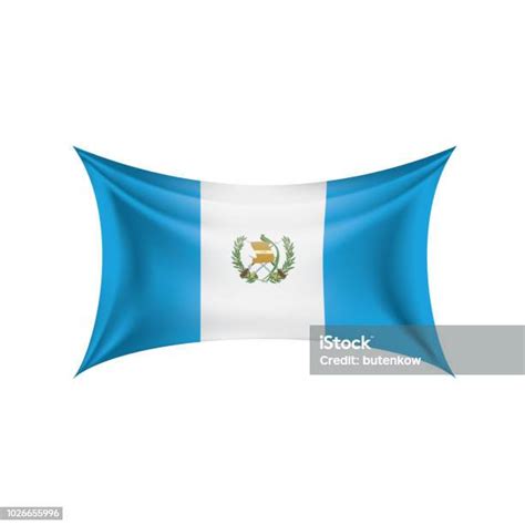 과테말라 플래그 흰색 배경 벡터 일러스트 레이 션 0명에 대한 스톡 벡터 아트 및 기타 이미지 0명 3차원 형태 과테말라 Istock