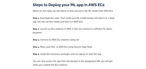 Deploy Ml Model In Aws Ec2 Complete No Step Missed Guide Machine