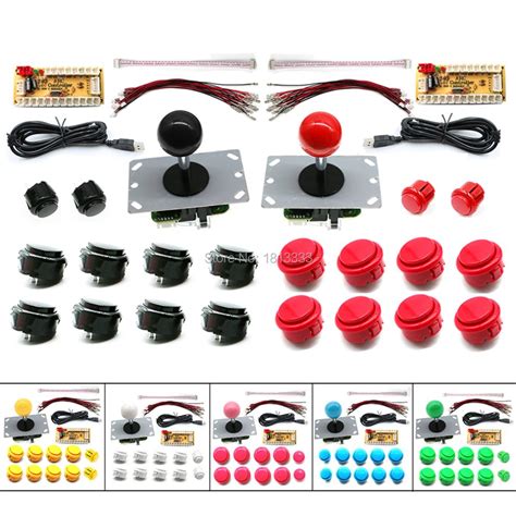2player Raspberry Pi Arcade Diy Kit Zero Delay Usb Game Controller