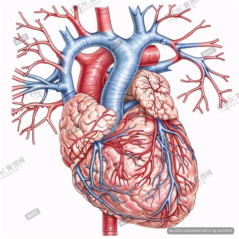 Ai创作图肺动脉 主动脉 人体器官组织构成 人体内脏器官 人体心脏 中心静脉 人体器官结构 心脏解剖 右心房 先天性心脏缺陷 心血管系统 左心房 上脑心 人体心血管系统演示 心血管的nipic