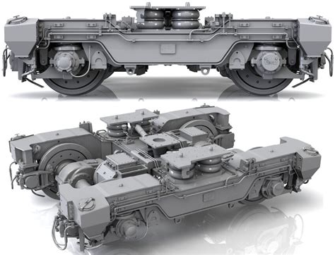 0 1 3d Model Of The Ganz 225 1­11­b4 Type Bogie Download Scientific