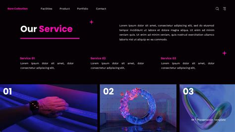 Rare NFT Collection NFT Google Slide Templates Presentation Templates