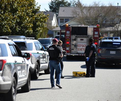 Man Arrested After Crashing Stolen Truck Delta Police Department