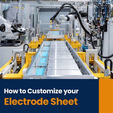How To Customize Your Electrode Sheet Mse Supplies Llc