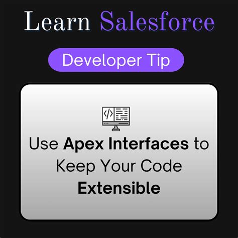 Salesforce Developertips Apex Designpatterns Scalablecode Learn