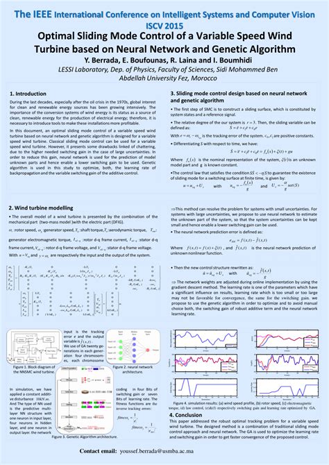 pdf optimal sliding mode control of a variable speed wind turbine