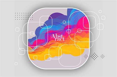 Abstract Square Shape Background Stock Illustration Download Image