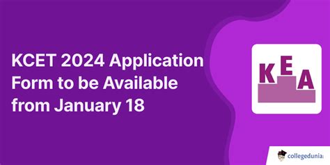 Kcet 2024 Application Form To Be Available From January 18 Cetonline