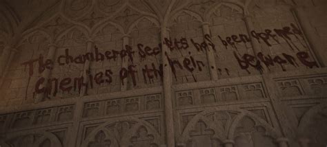 Chamber Of Secrets Wall