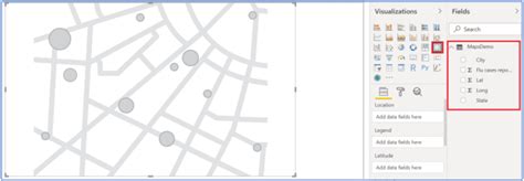 Power BI Bubble Map Shape Map And Filled Map Examples