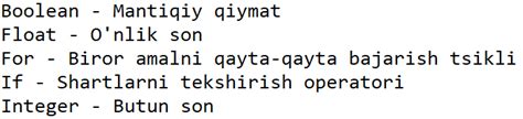15 Lugat Elementlari Bilan Ishlash Pythonsariqdev