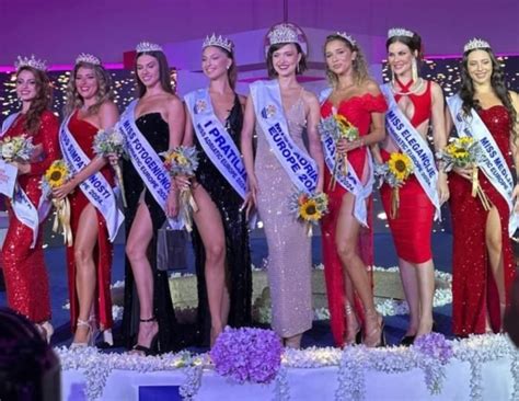 Anđela Joksimović Miss Mediterana Trebinjka Najljepša Među Takmičarima Sa Dva Kontinenta