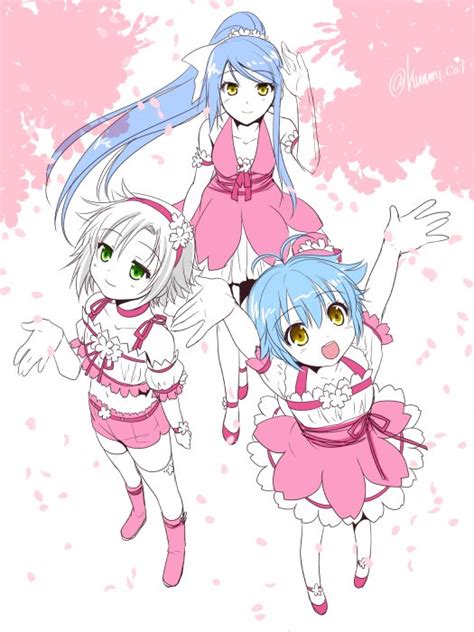 Morisaki Kurumi Fie Claussell Laura S Arseid Millium Orion Eiyuu