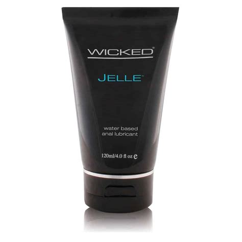 Wicked Jelle Water Based Anal Lubricant