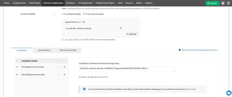 How To Use Pre And Post Deployment Activities Effectively Manageengine