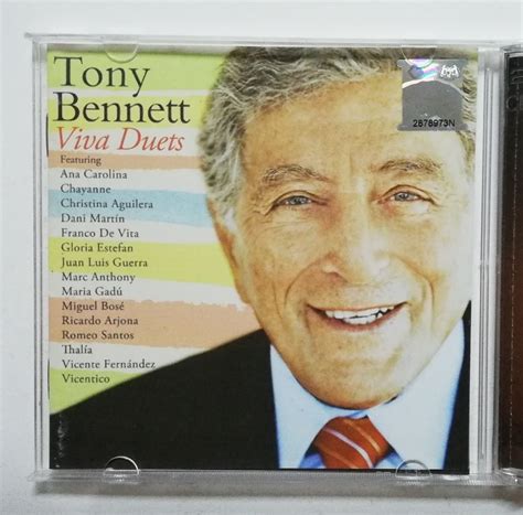 Tony Bennett Viva Duets Cd Dvd Chayanne Christina Aquilera Gloria