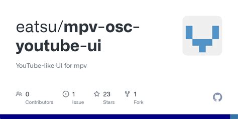 Github Eatsumpv Osc Youtube Ui Youtube Like Ui For Mpv