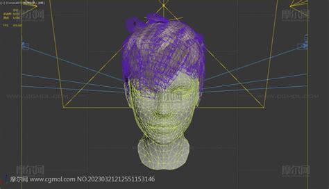 男人发型造型头发基础人体模型下载 摩尔网cgmol