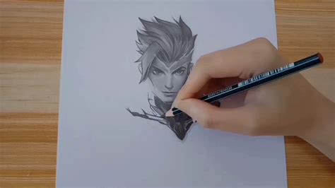 Speed Draw Thunderfist Chou From Mobile Legends Youtube