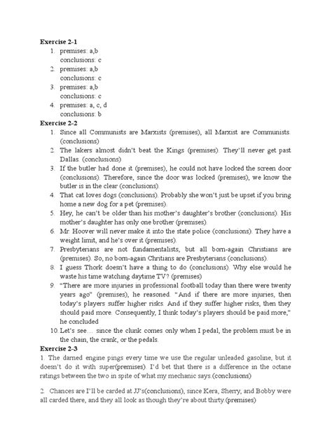Critical Thinking Chapter 2 Pdf Argument Inductive Reasoning