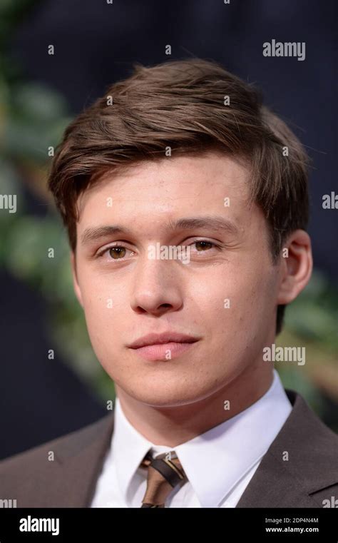 Nick Robinson Attends The Universal Pictures Jurassic World Premiere At