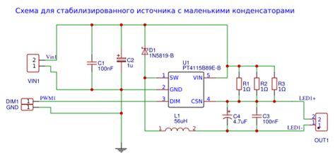 Led Driver Pt4115 X1 Module Scheme Resources Easyeda