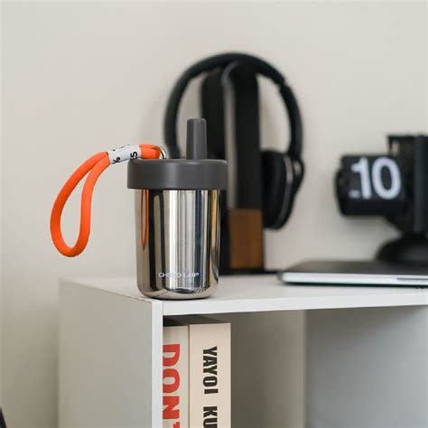 Jual Chako Lab Bobo Vacuum Cup Insulated Thermos 485ml Chrome Black