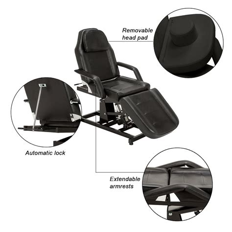 Electric Massage Bed Black Or White Salon Equipment Center