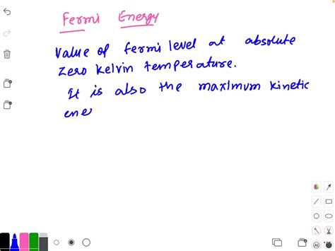 Solveddefine Fermi Energy Write Down The Expression For Fermi Dirac