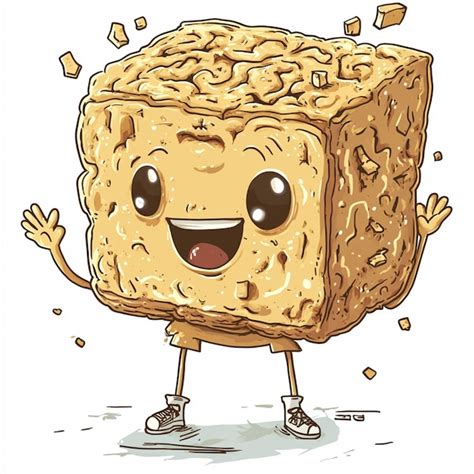 Funny Brain Cartoon Characters Premium Ai Generated Image