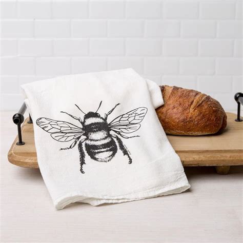 Bee Flour Sack Towel Nécessaire