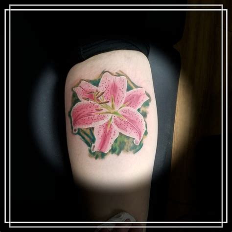 Stargazer Lilies Tattoos