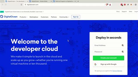 How To Deploy A Vps On Digitalocean How Youtube