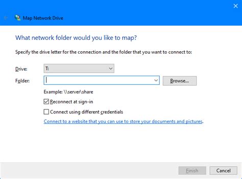 Map Folder To A Drive Letter Azurecurve