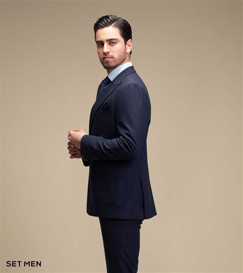 کت و شلوار دیپلمات دبل برست پوشاک مردانه ست من