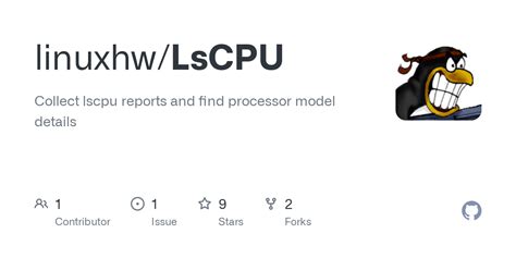 GitHub Linuxhw LsCPU Collect Lscpu Reports And Find Processor Model Details