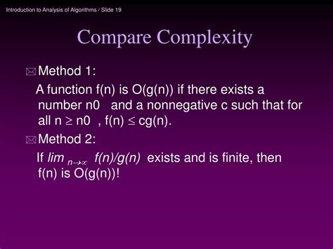 Ppt Understanding Growth Rates A Comprehensive Review Of Algorithm