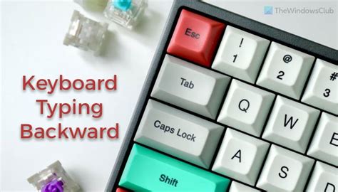 Fix Keyboard Typing Backward Issue In Windows 1110