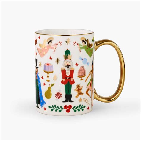 Holiday Nutcracker Mug Ruff House Paperie