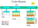 PPT CACHE MEMORY PowerPoint Presentation Free Download ID 2695753