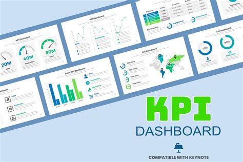 Kpi Infographic Keynote Key Layout Design Par Mightyslide Sur Poweredtemplate Modele Keynote 11471