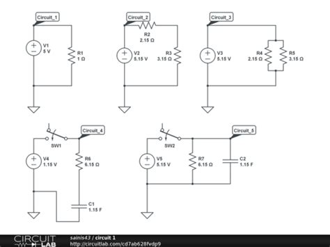 Circuit 1 CircuitLab